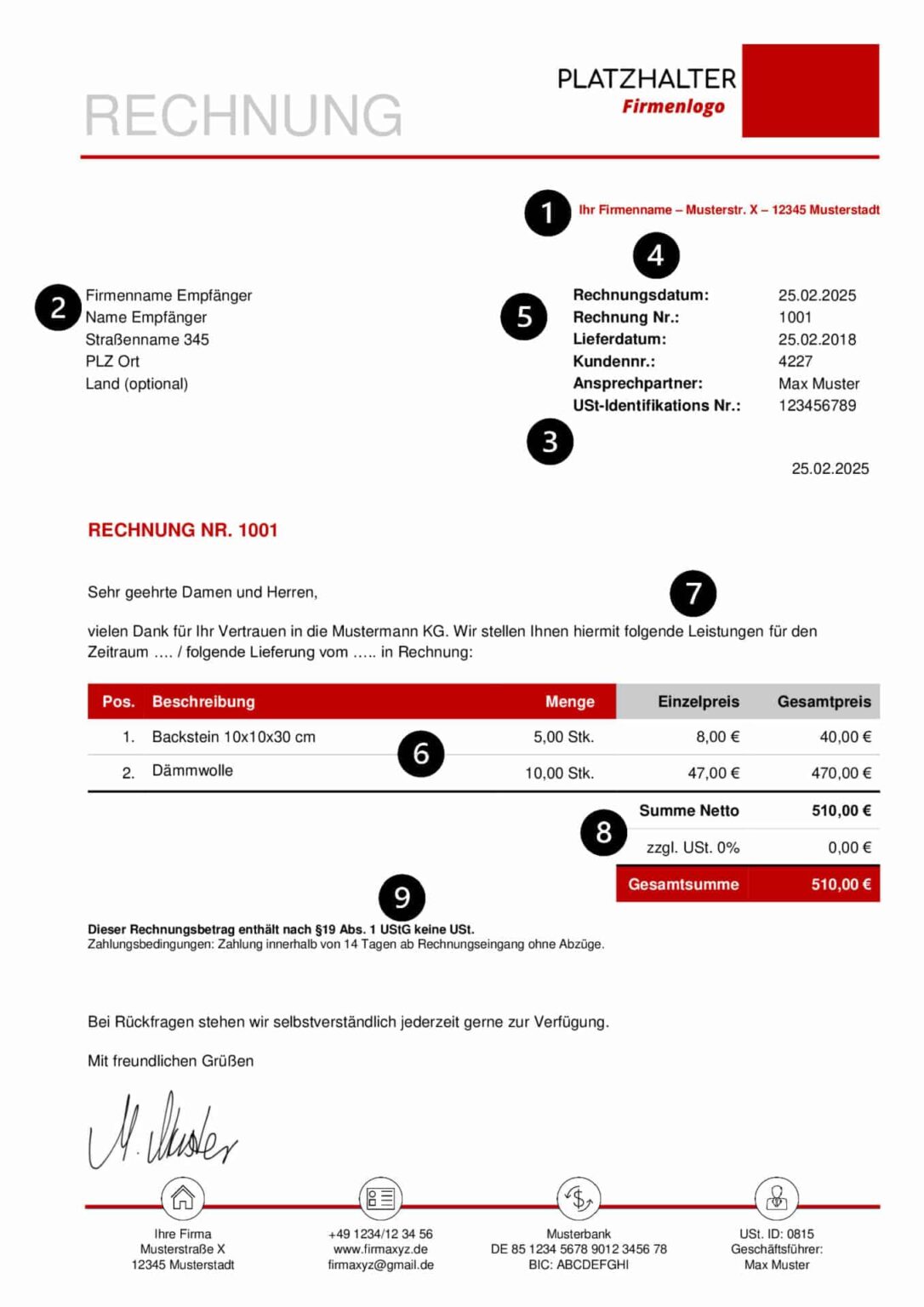 Kleine Rechnung 4 Buchstaben